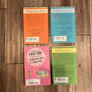 Other | Roald Dahl Matilda Judy Blume Double Fudge Superfudge And ...